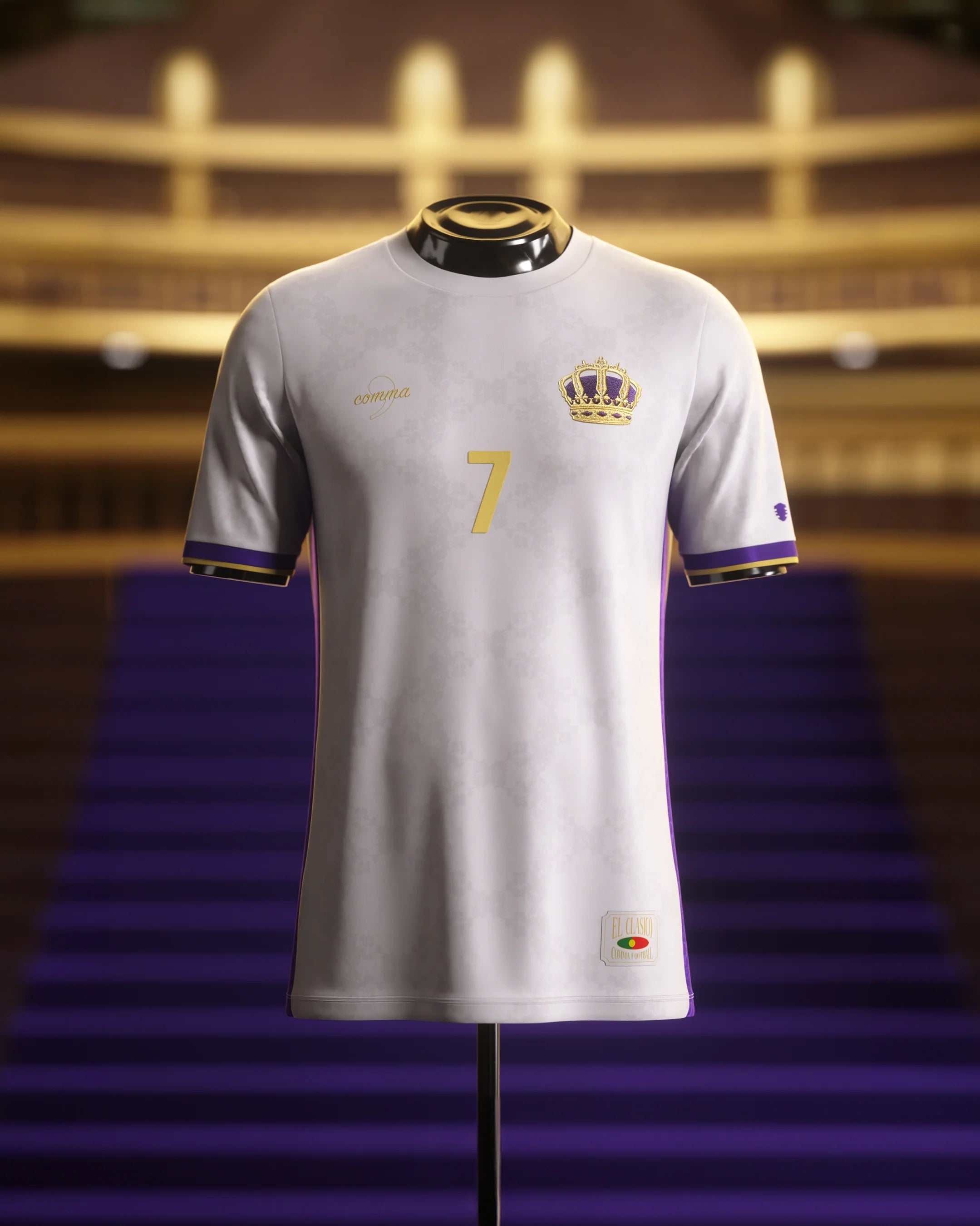 Camisa Real madrid 24/25 Edição Especial The siu RONALDO - Branca com ...